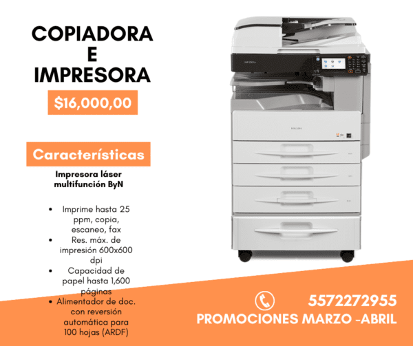 ¿Que debe saber antes de comprar una copiadora multifuncional?